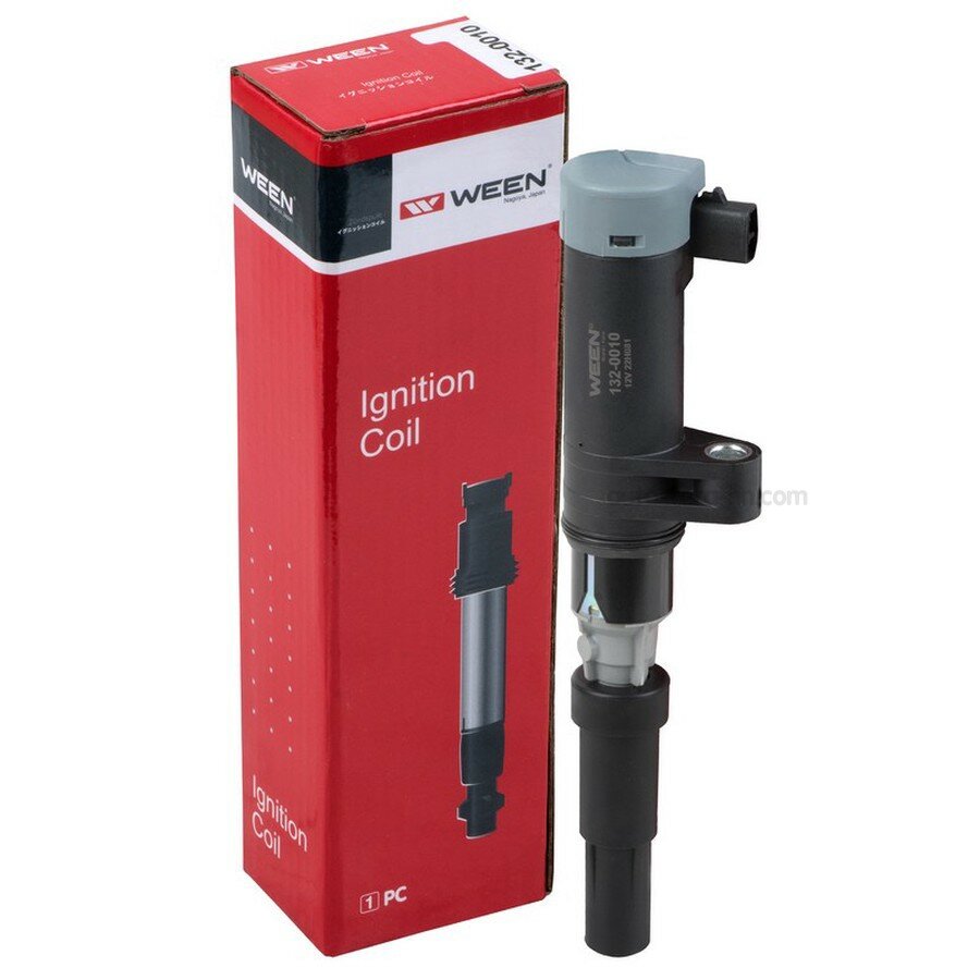 WEEN 1320010 катушка LADA LARGUS 1.6 (K4M) RENAULT DUSTER 1.6, 2.0 (K4M, F4R), LOGAN 1.6 (K4M), MEGAN 1.6 (K4M), FLUENCE 1.6 (K4M) NISSAN TERRANO 1.6, 2.0 (K4M, F4R)