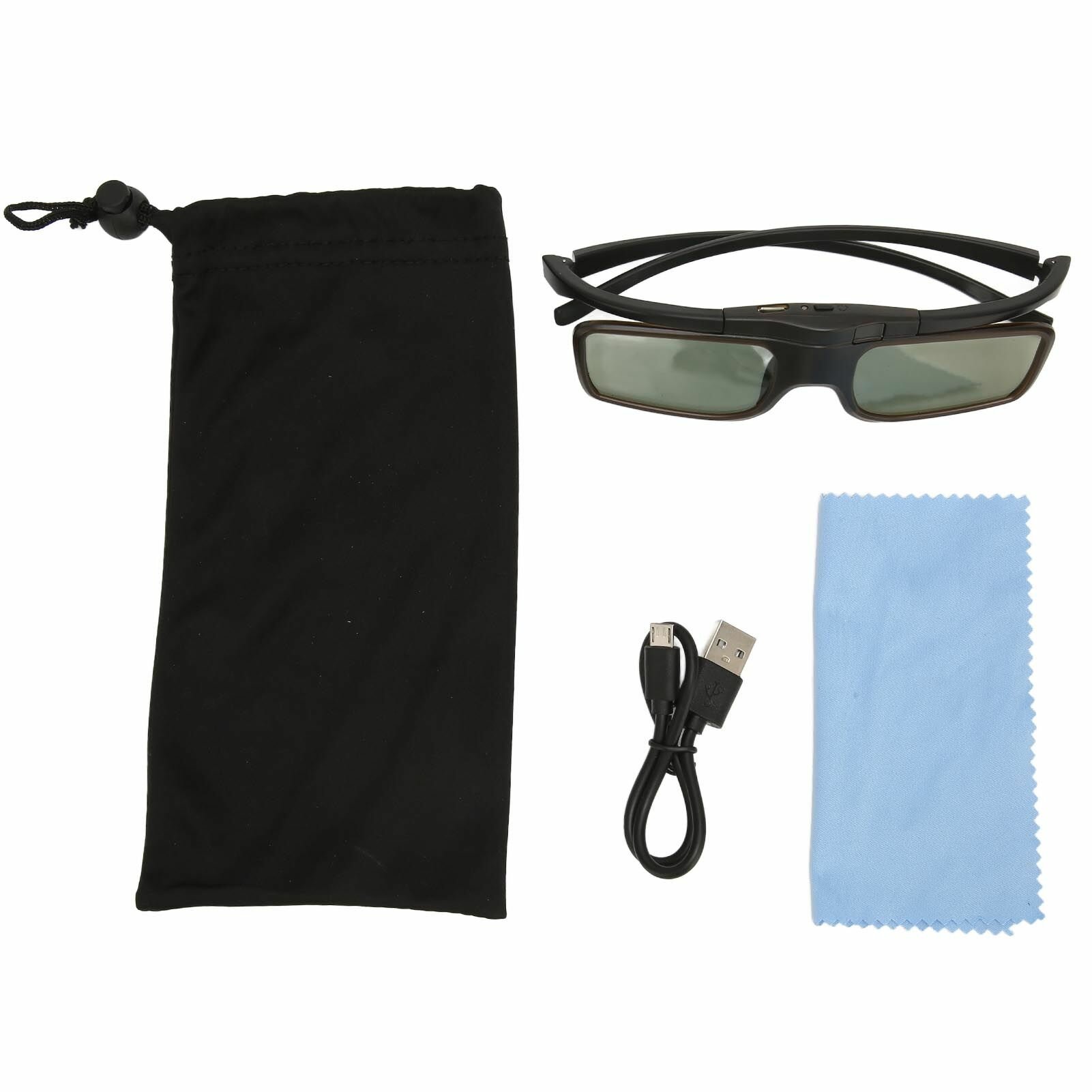 DLP 3D очки, 96 144 Гц, активный затвор, перезаряжаемые, WX60