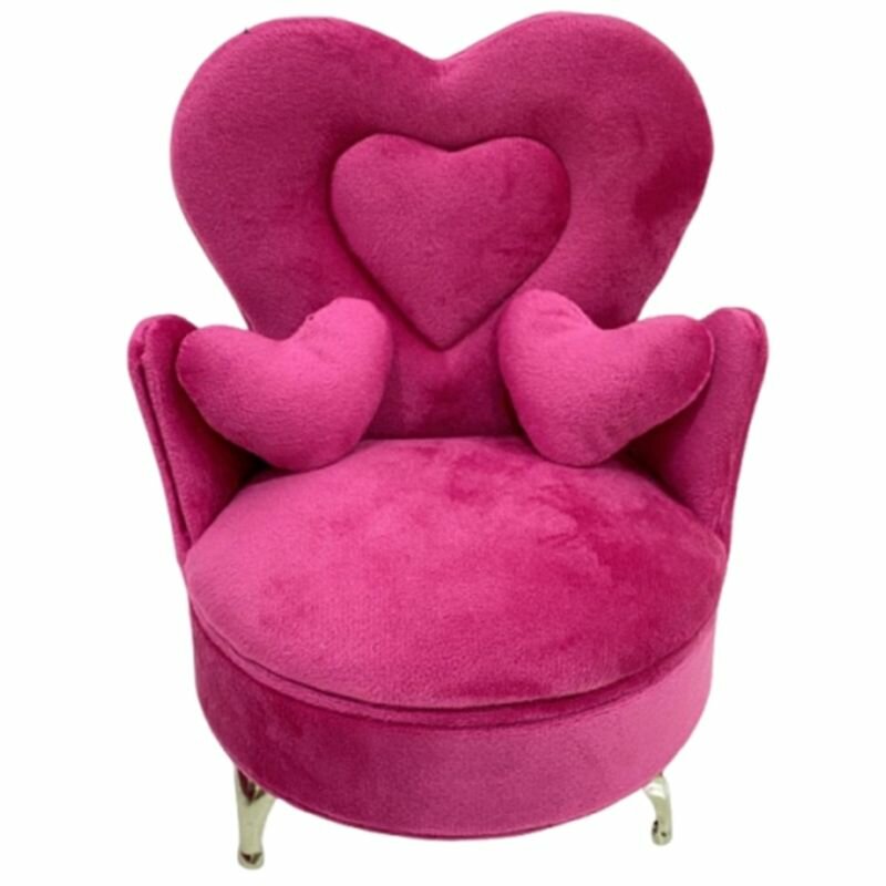 Реалистичный плюшевый диван для кукольных домиков 1/12 масштаб с скрытым отделением для украшений, - B1