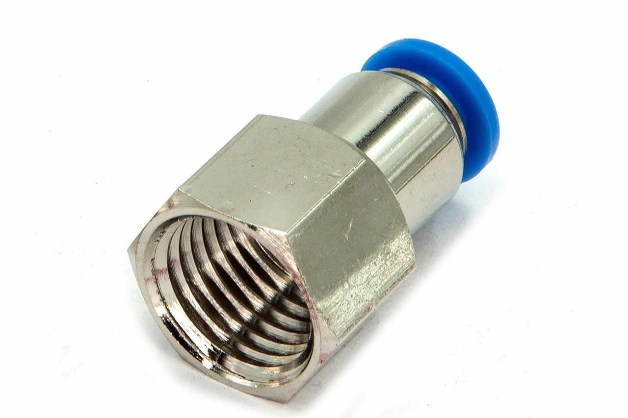 Пневмофитинг цанговый прямой с внутренней резьбой PCF 6-М14х1.5
