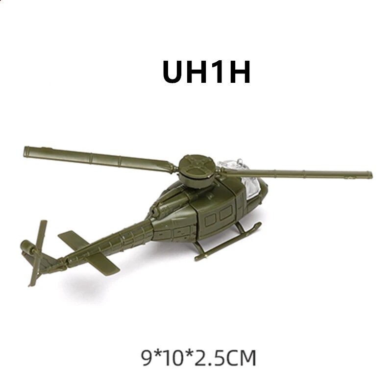 Пластиковая модель вертолета MI-24V UH1H