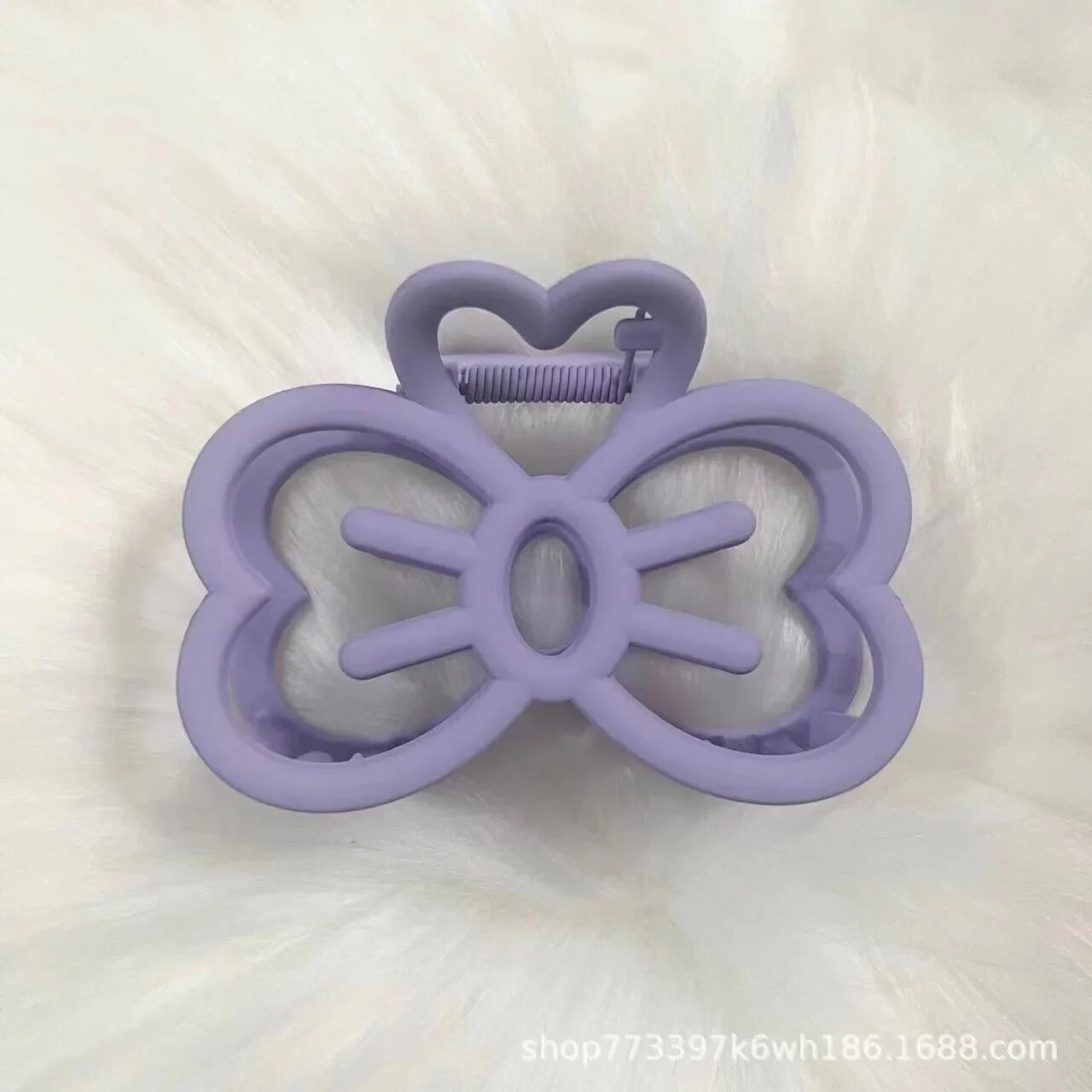 Заколка для волос Sweet Bow Grabber Lady Cat Фиолетовый, Purple