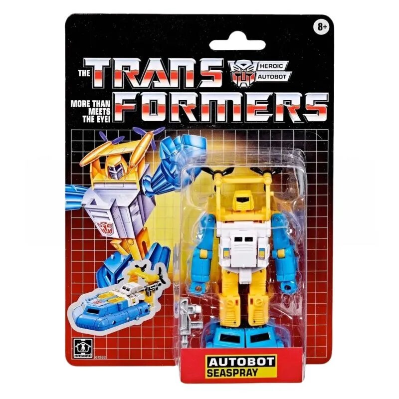 Трансформеры игрушки Hasbro Transformers G1 Autobot Seaspray Transformers G1 Reissues