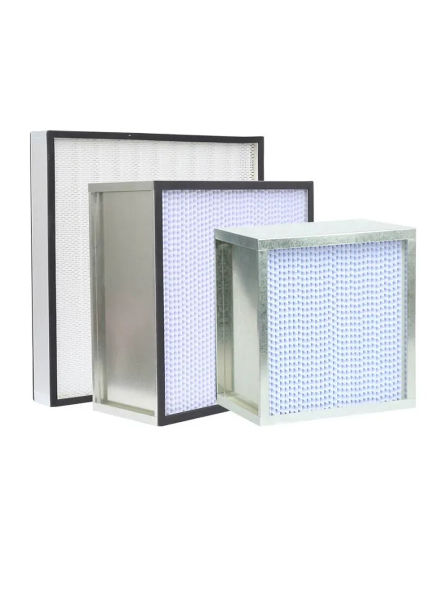 Фильтр H13 HEPA без перегородки 484x484x90 мм