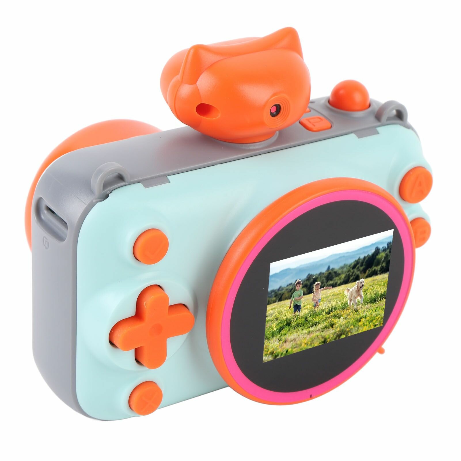 Мгновенный печатающий фотоаппарат 48 МП, 2.5K UHD цифровая камера с 10x цифровым зумом и 1200 мАч, для игр и печати фото