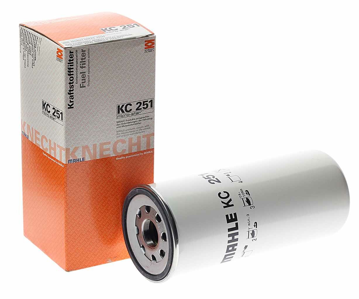 Фильтр топливный RENAULT Magnum FH12 (03-), KC251, MAHLE