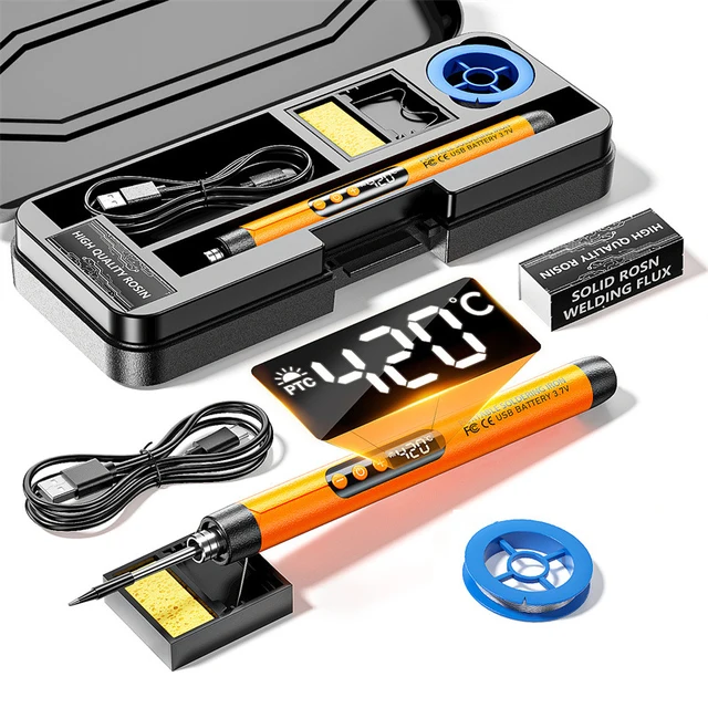 USB-аккумуляторный беспроводной паяльник/набор из 5 шт.