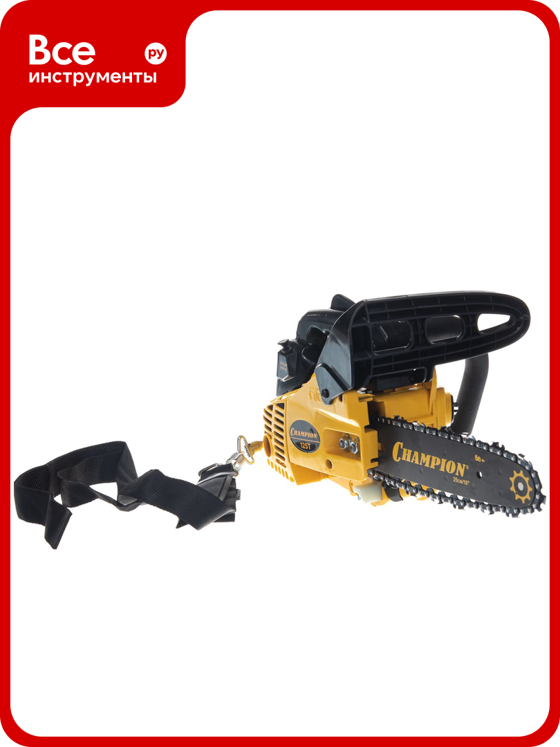 Бензопила CHAMPION 125T-10