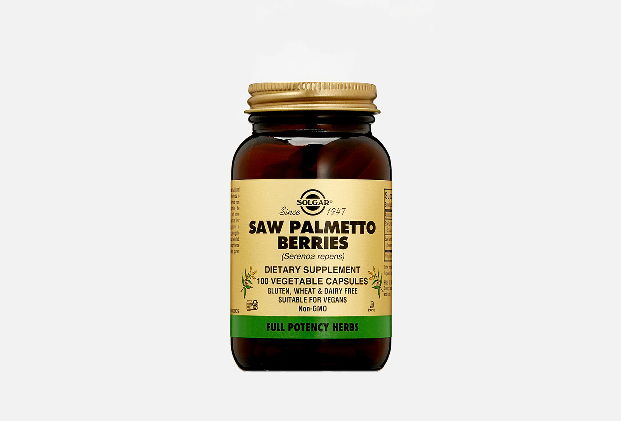 БАД для мужского здоровья SOLGAR Saw Palmetto Berries в капсулах