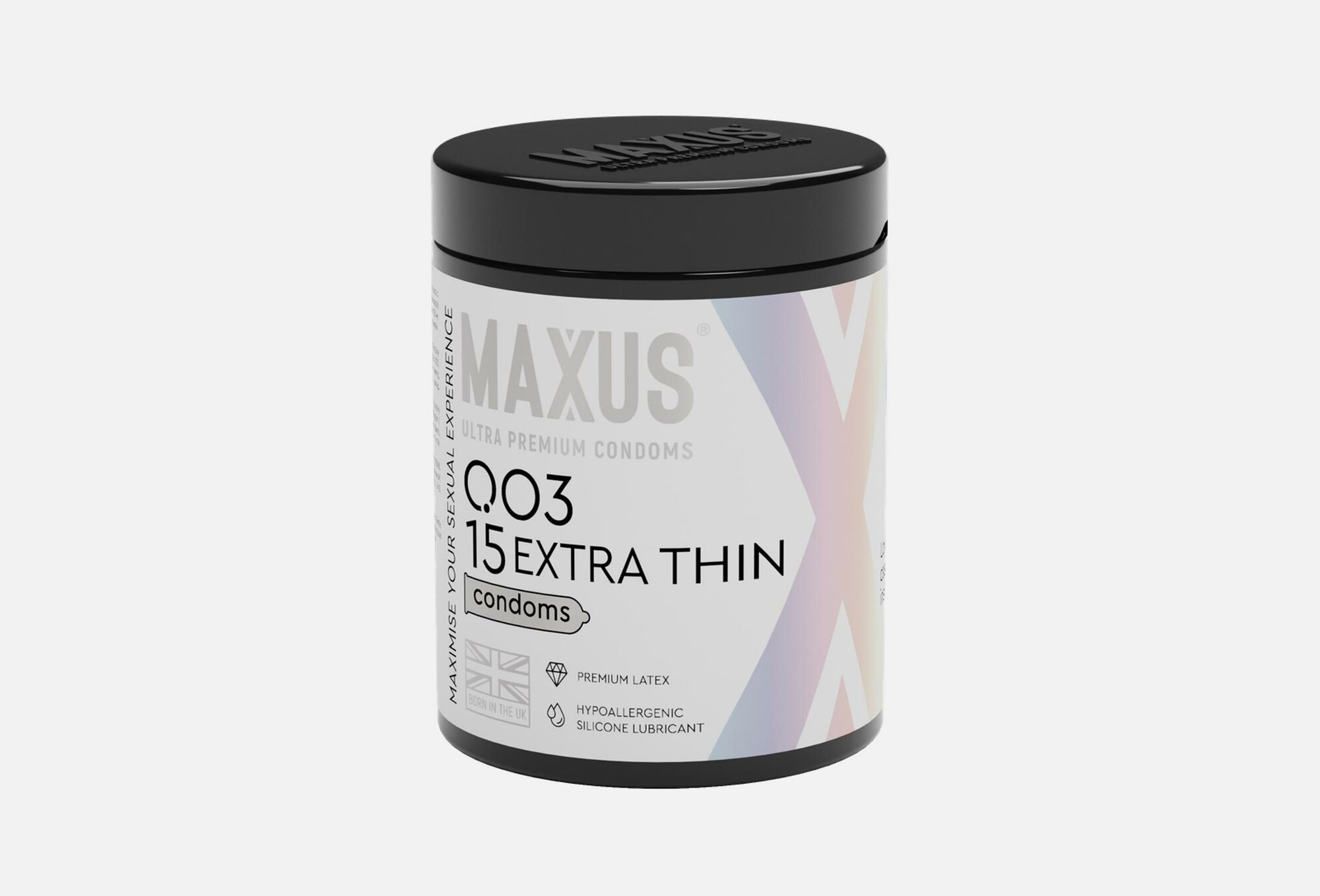 Презервативы гладкие MAXUS 003 X-Edition
