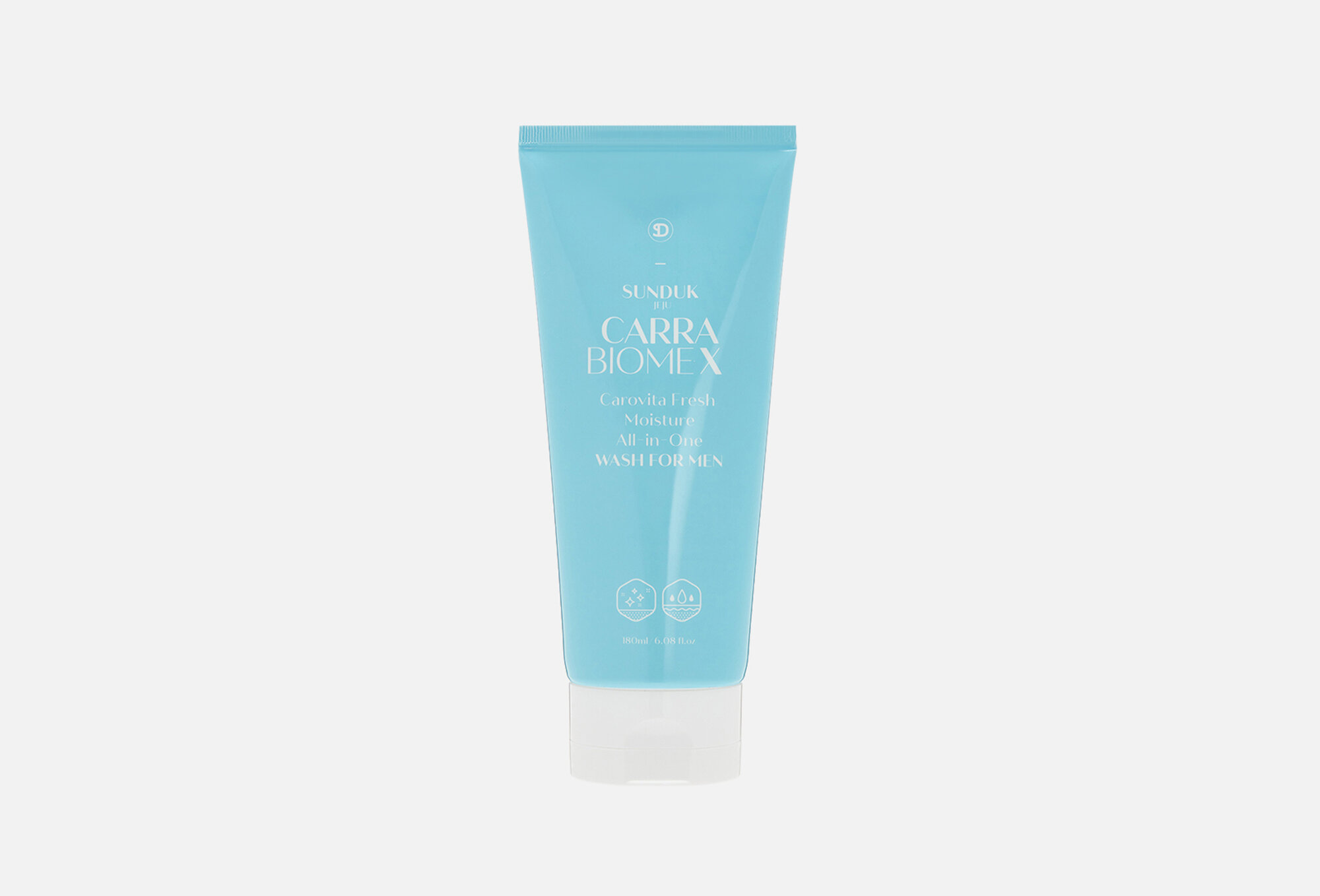 Универсальный гель для очищения лица и тела SUNDUK Carovita Fresh Moisture All-in-One 180 мл