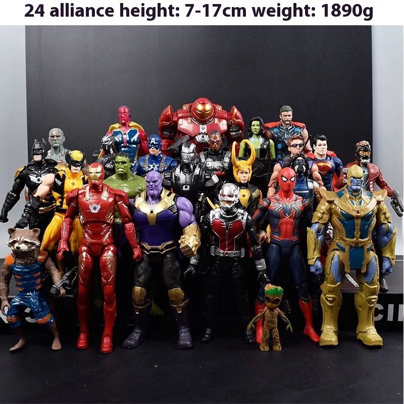 Hot Toys Мстители фигурки 24pc