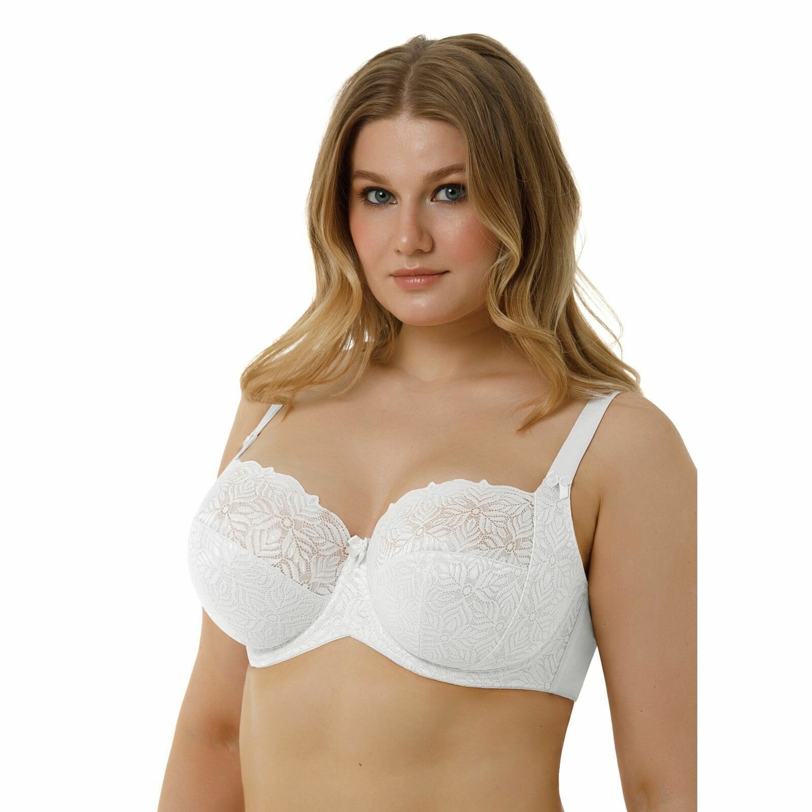 Бюстгальтер Кружевной бюстгальтер на каркасах с мягкой чашкой