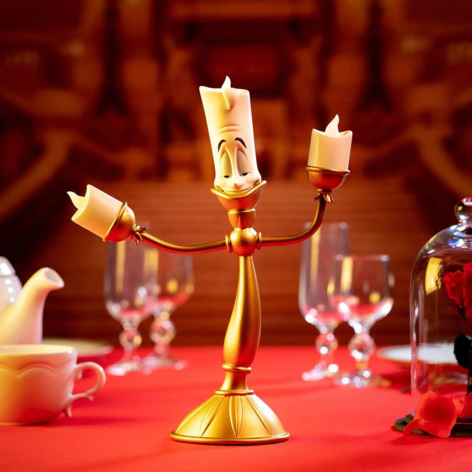 Коллекционная фигурка Lumiere из "Красавица и Чудовище", LED, 32x28x9cm