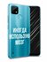 Чехол на Realme C21 / Реалми С21 с принтом Активный мозг, прозрачный