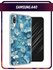 Чехол на Samsung Galaxy A40 / Самсунг Галакси А40 с принтом "Голубые глазурные ц...