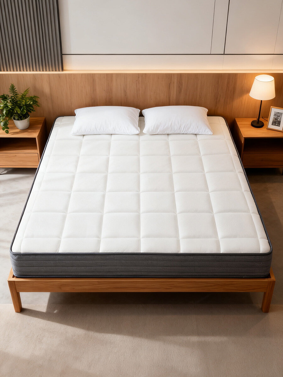 Матрас 160х200, Независимые пружины, 160х200 см, Двуспальный двусторонний анатомический матрас