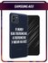 Чехол на Samsung Galaxy A03 / Самсунг Галакси А03 с принтом "Живу как положено",...