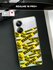 Чехол на Realme 10 Pro+ / Реалми 10 Про+ с принтом "Warning!", прозрачный