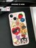 Чехол на Apple iPhone 13 mini / Айфон 13 мини с принтом "Милые стикеры", прозрач...