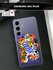 Чехол на Samsung Galaxy S24 Plus / Самсунг S24 Plus с принтом "Wooza", прозрачны...
