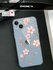Чехол на Apple iPhone 14 / Айфон 14 с принтом "Веточка распускающейся сакуры 2"