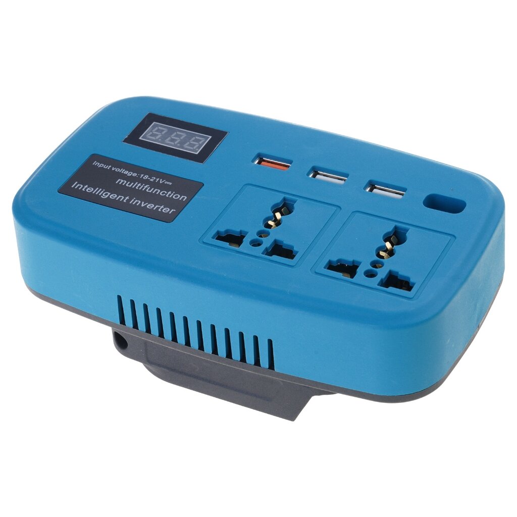 Зарядное устройство Makita battery DC-AC 220V smart inverter USB