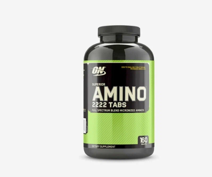 Аминокислота Optimum Nutrition Super Amino 2222, 160 капсул