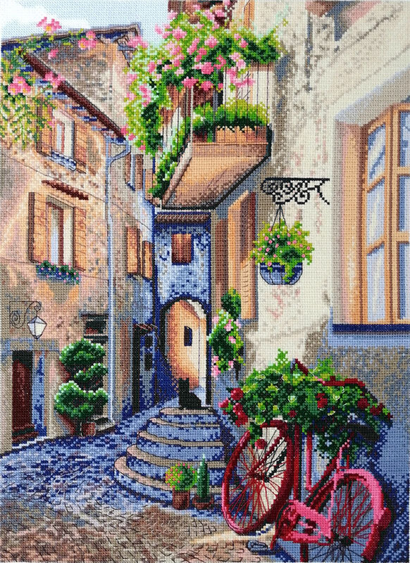 Набор для вышивания Марья Искусница "Итальянская улочка", Арт. 07.004.16