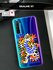 Чехол на Realme XT / Реалми XT с принтом "Wooza", прозрачный