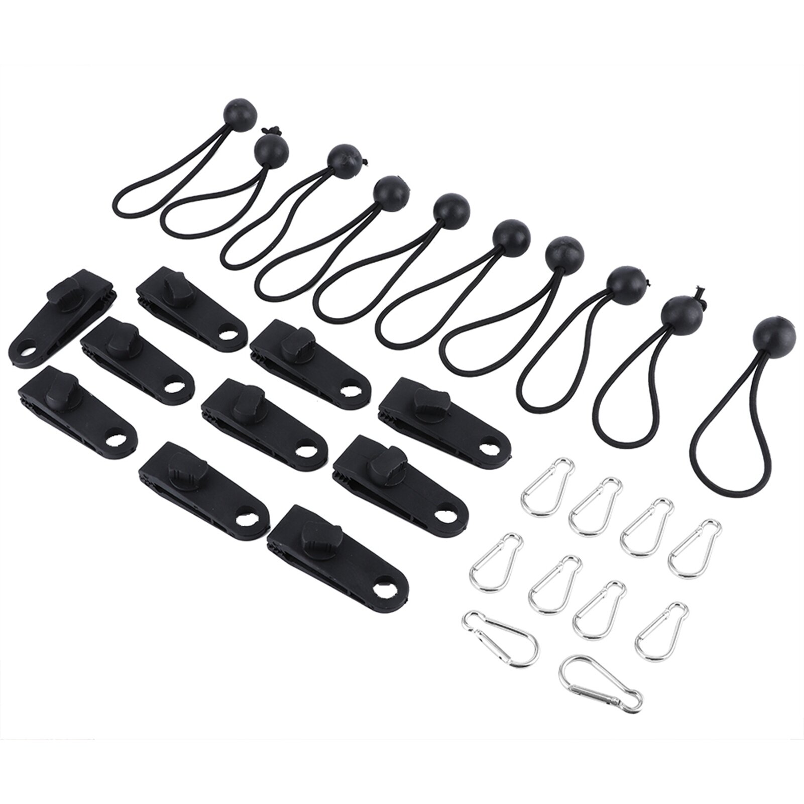 Многоцелевой ветрозащитный зажим для палатки, пряжка, шарик, эластичные шнуры, зажим для уличного навеса, навеса, аксессуары