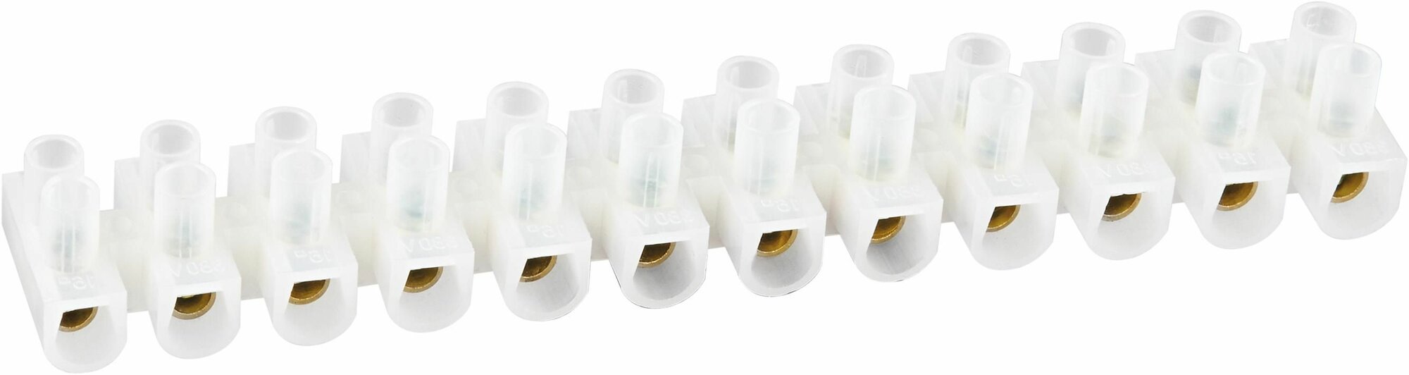 Колодка клеммная Navigator Group 12х16,0 ЗВИ-30, NTB-UPE-S12-30, WH