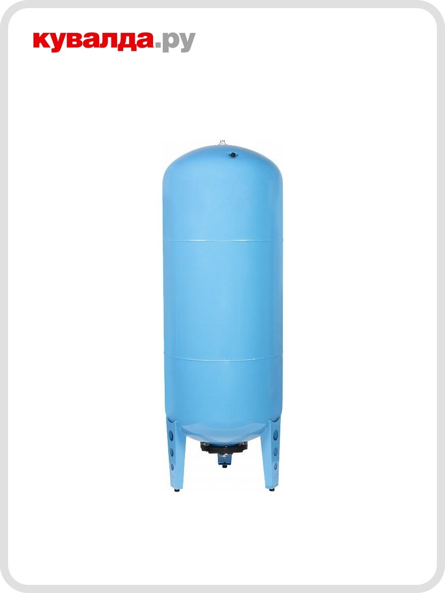 Гидроаккумулятор ДЖИЛЕКС 500ВП вертикальный, с пластиковым фланцем