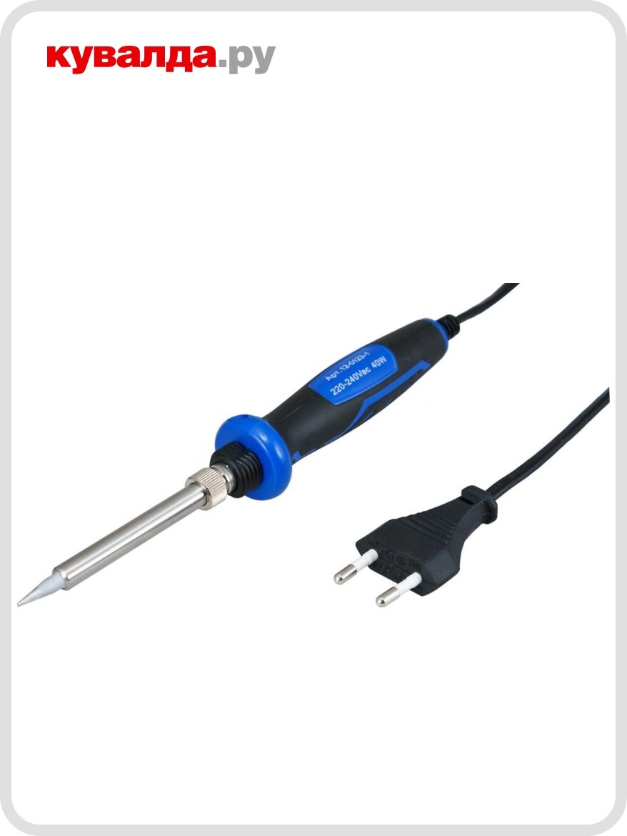 Паяльник с керамическим нагревателем REXANT профи 40 Вт 230В 12-0123-1