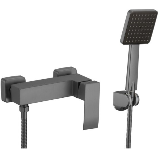 Смеситель для душа Fmark FS8603Q, графит
