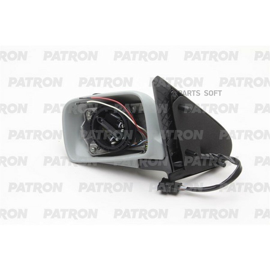 Зеркало наружное в сборе лев, электр, с подогр, асферич VW: POLO III - 94-99 от официального дистрибьютора, PATRON, артикул PMG4026M03