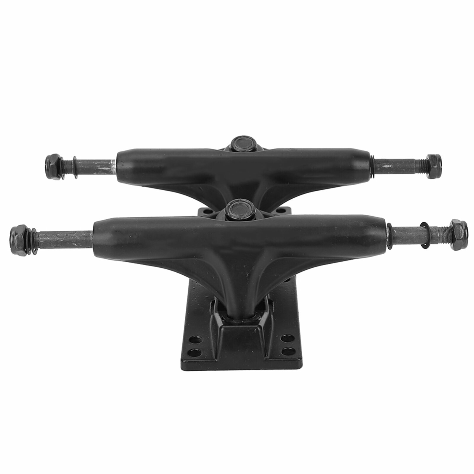 2шт 4-8-дюймовый Алюминиевый Сплав Mg Professional Bridge Skate Board Bracke Черный