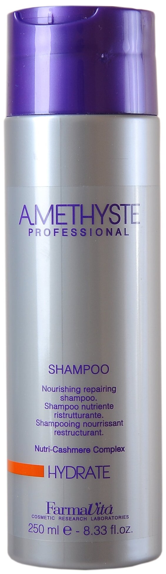 Шампунь FarmaVita Amethyste, для сухих волос, увлажняющий, 250мл
