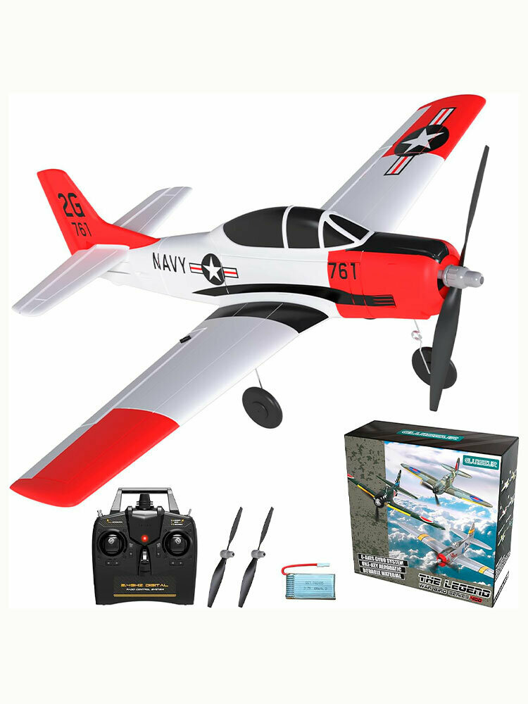 Радиоуправляемый самолет Volantex RC T28 400мм 4ch RTF 2.4G - EXA76109R