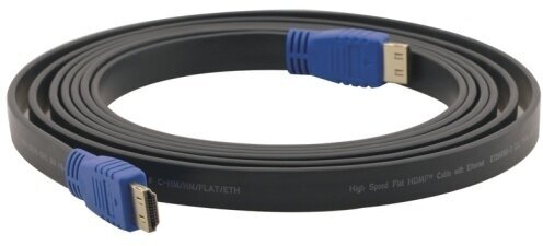Кабель плоский Kramer hdmi-hdmi (вилка - вилка) 3,0 м. c-hm/hm/flat/eth-10