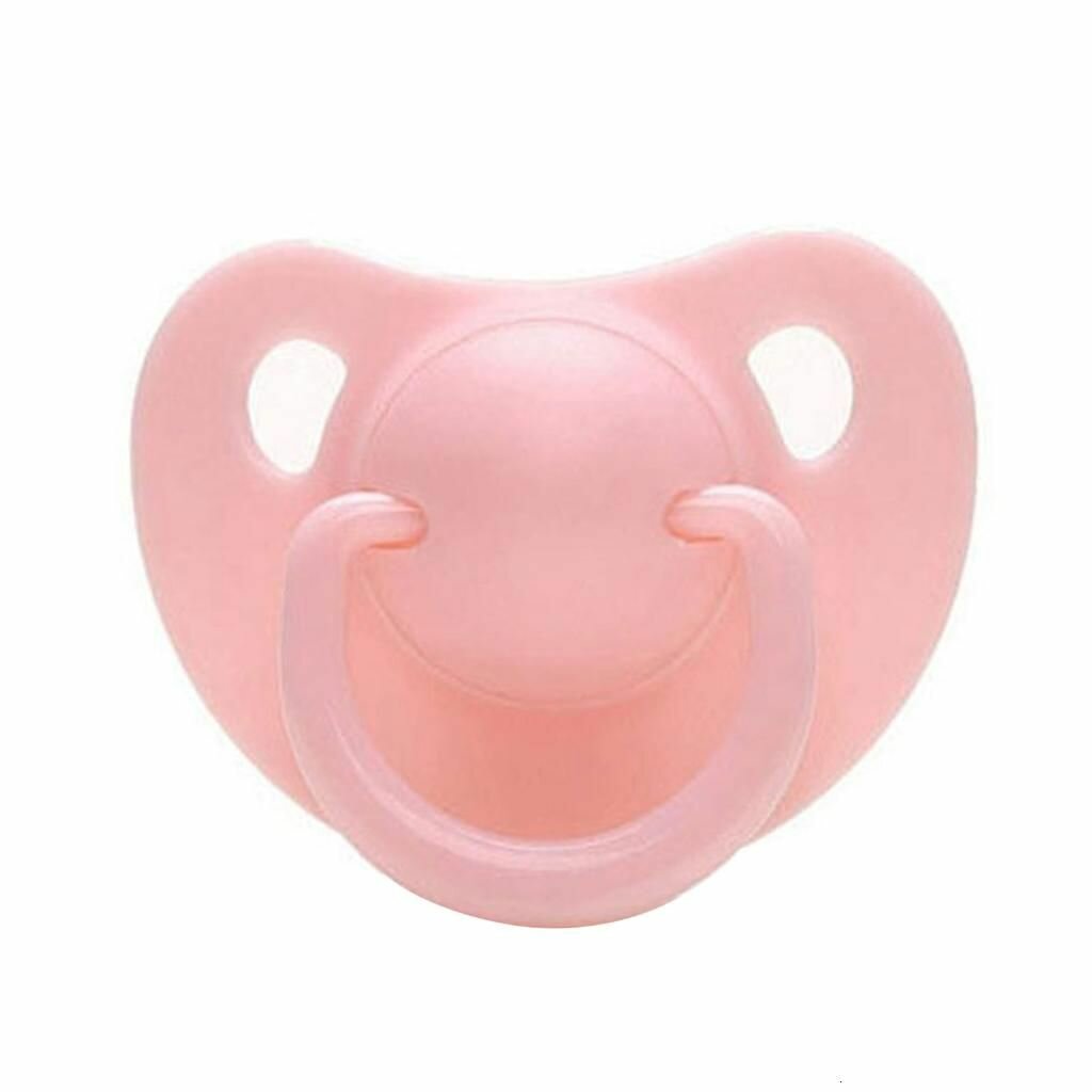 Силиконовая соска-пустышка для взрослых, Розовый