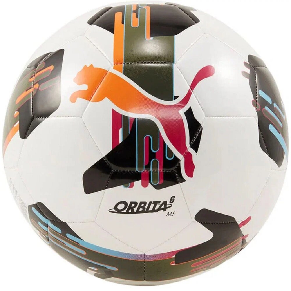 Мяч футбольный Puma Orbita 6 Ms, 08433501, любительский, размер 5