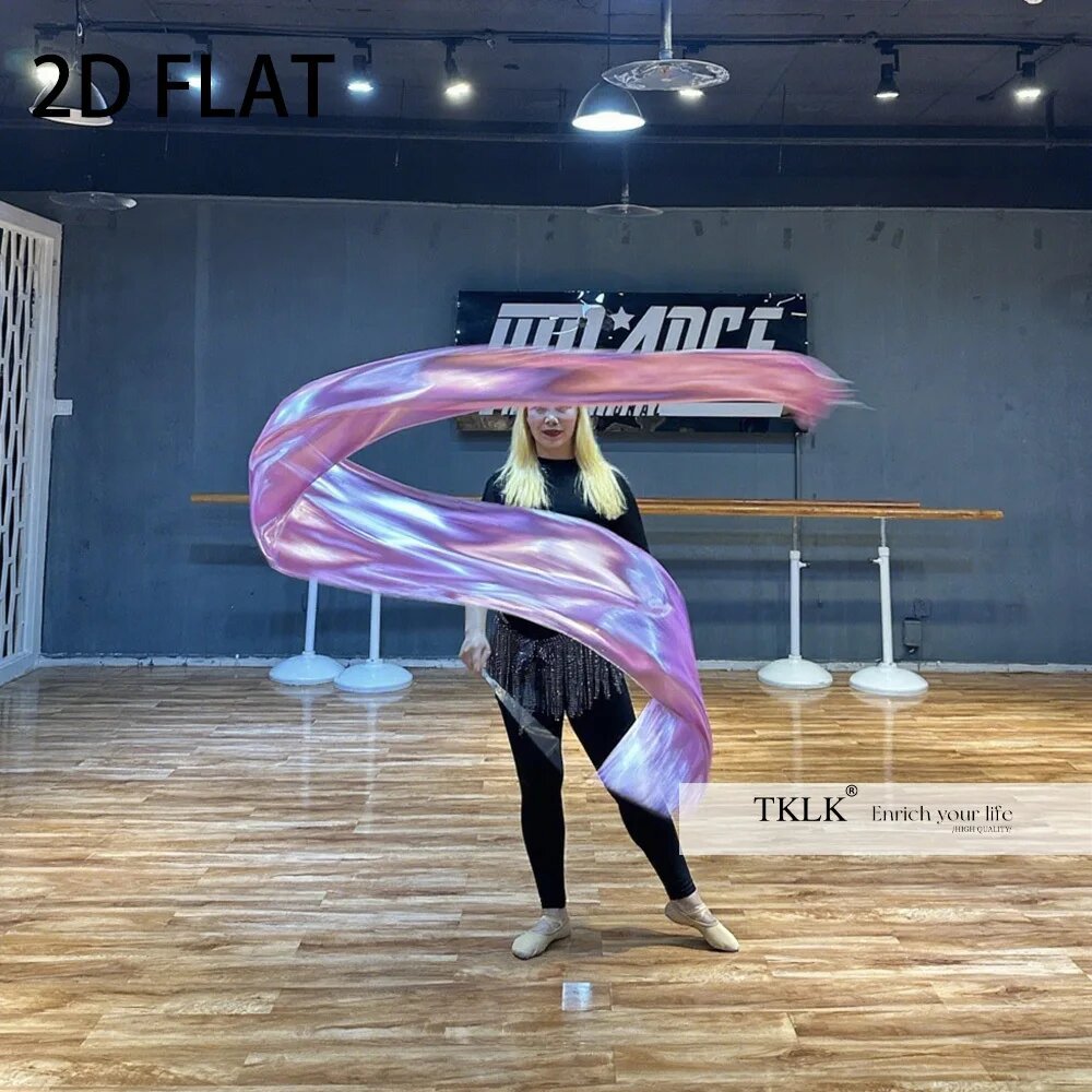 Плоский танцевальный флаг из полиэстера B