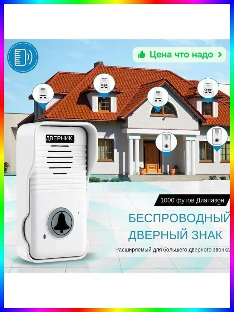 Комплектующие для беспроводного домофона с двусторонней связью