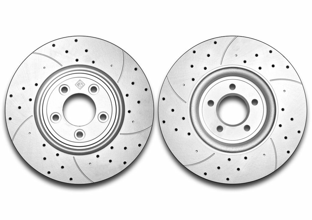 Тормозной диск Gerat DSK-F257P (передний) Platinum IVECO DAILY/JAGUAR XF , XJ , XJ6 , XJ8 , XJ8 , XJR , XK (326 мм)