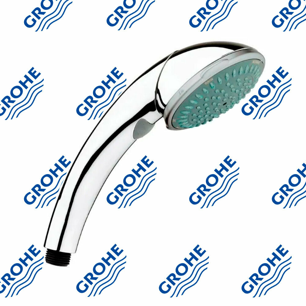 Ручной душ Grohe Movario Trio 28390000, 3 режима, поворотная голова
