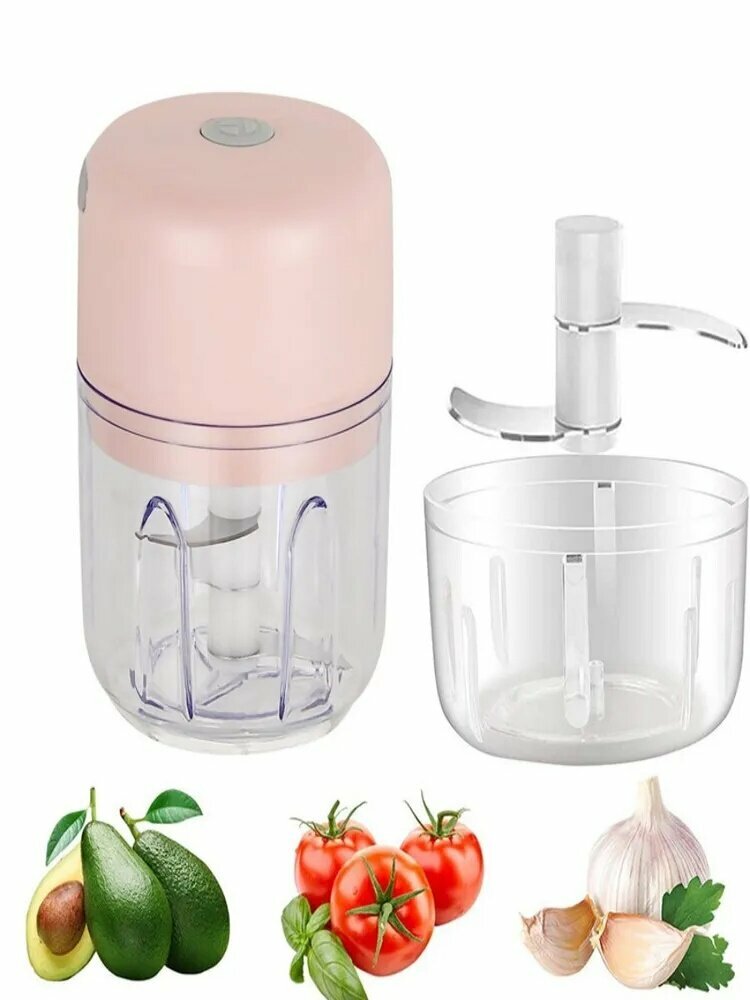 Измельчитель/Мини-электрическая чеснокодавилка 250ML