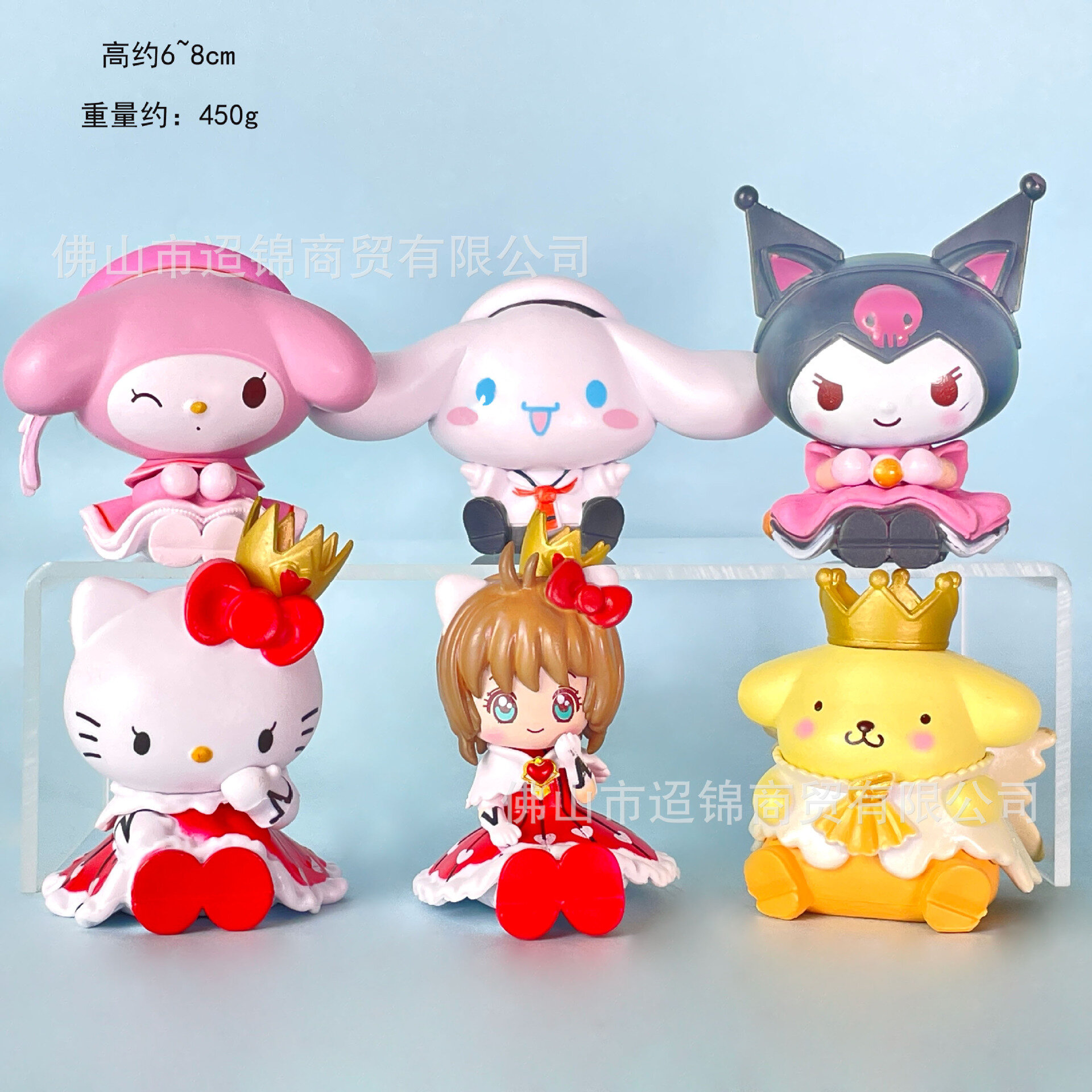 Блокнот для заметок My Melody, фигурка собаки Chloe Pacha, фигурка собаки Cinnamon, фигурка собаки Pudding