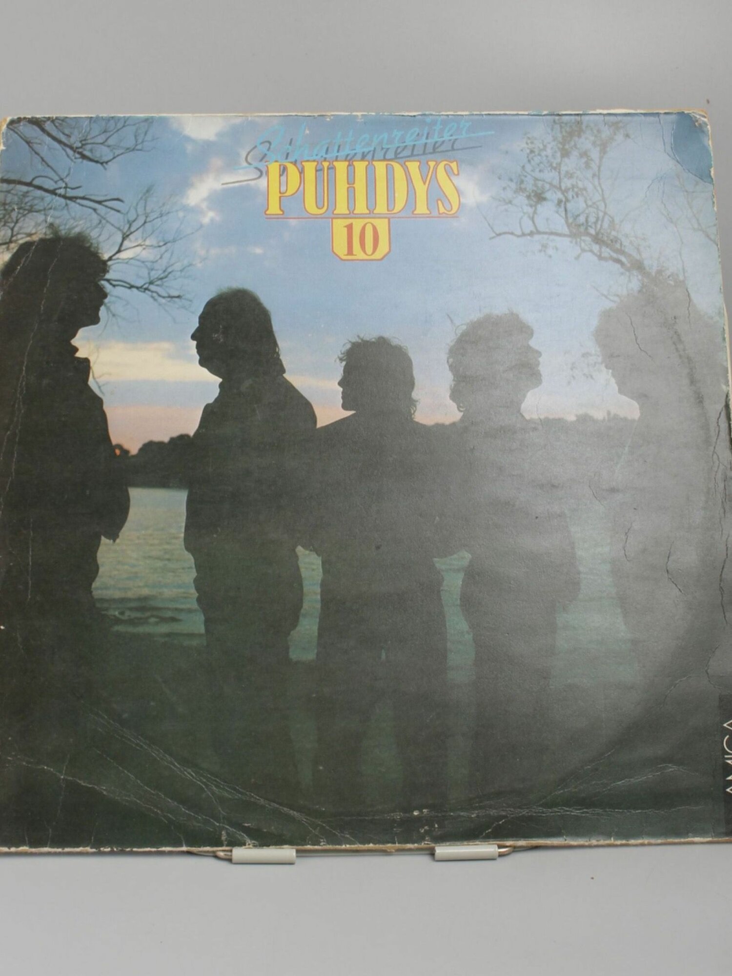 Винтажная виниловая пластинка Puhdys "Schattenreiter"/ Пудис, 1982 год