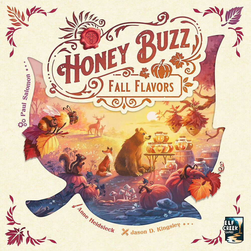Настольная игра Elf Creek Games Honey Buzz. Fall Flavors. Retail Edition на английском языке (дополнение)